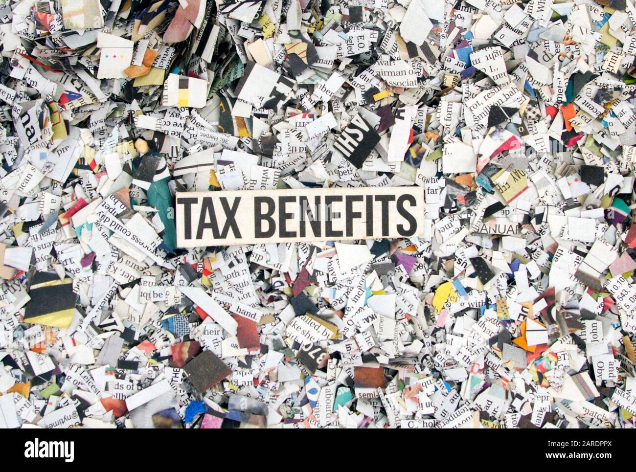 Tax font hi-res stock photography and images - Alamy