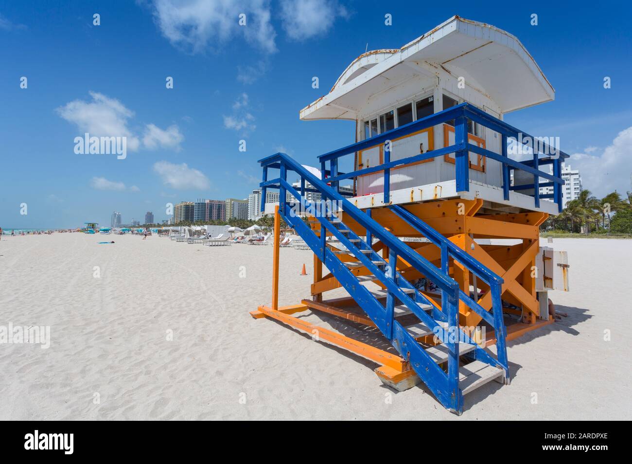 Usa florida miami beach watchtower hi-res stock photography and images ...