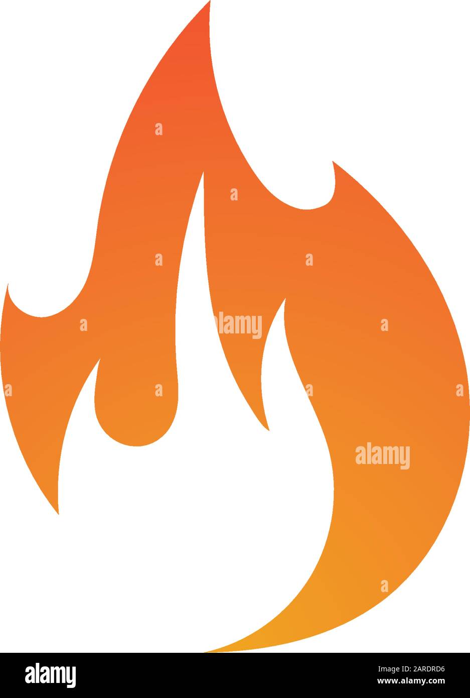 Fire flame vector illustration design template Stock Vector Image & Art ...