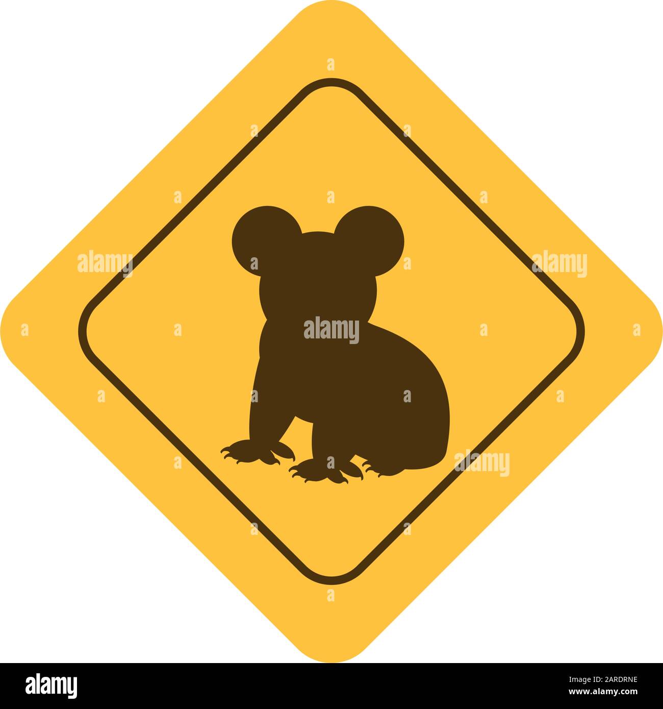 Australian koala banner design, Animal wildlife life nature native ...