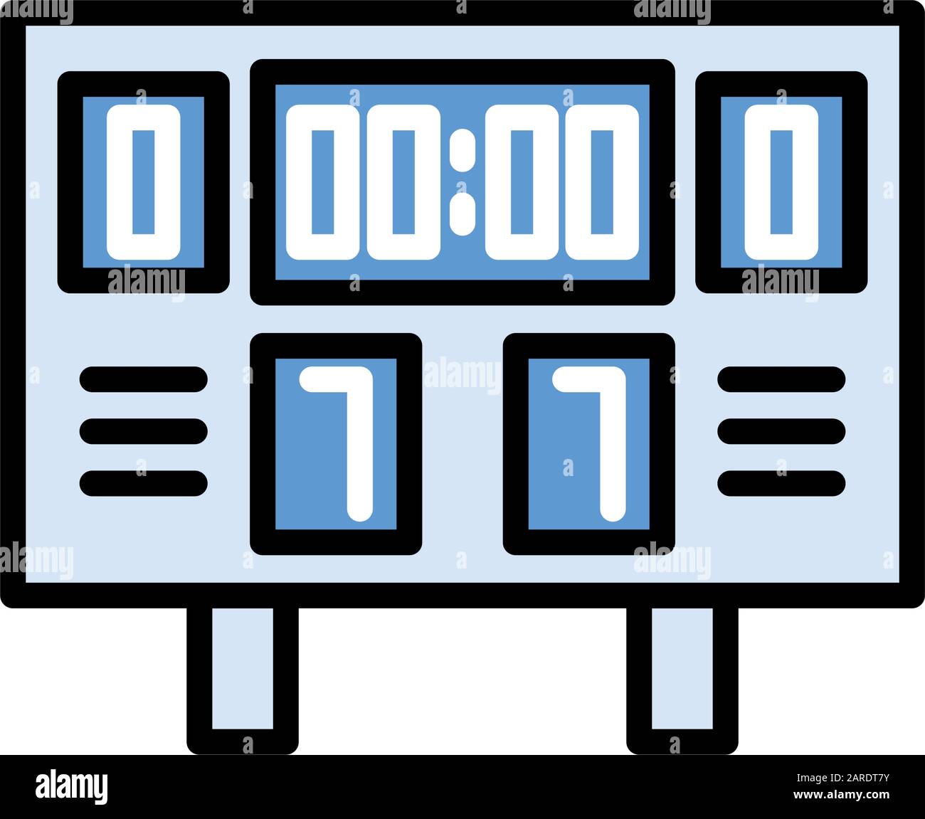 Pixel art numbers hi-res stock photography and images - Alamy