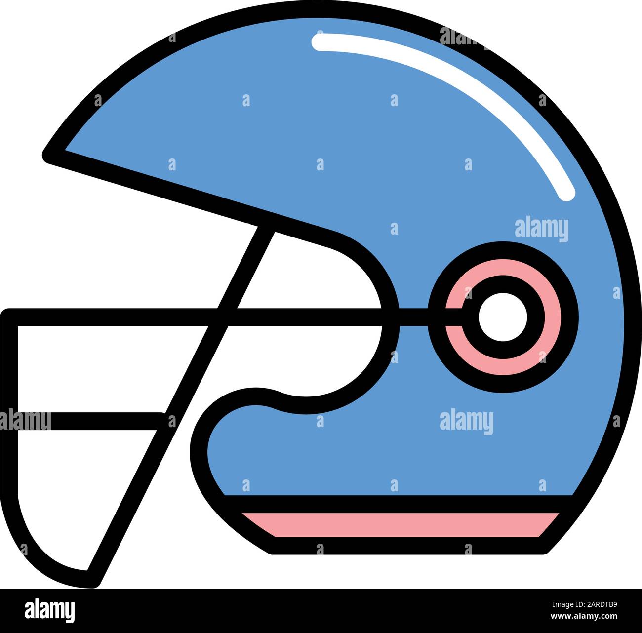 american football sport helmet icon Stock Vector Image & Art - Alamy