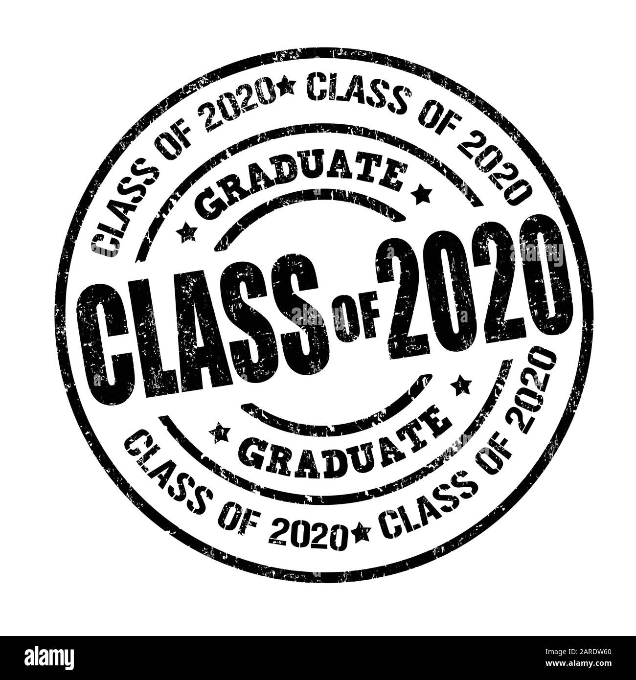 Class of 2020 seal Black and White Stock Photos & Images - Alamy