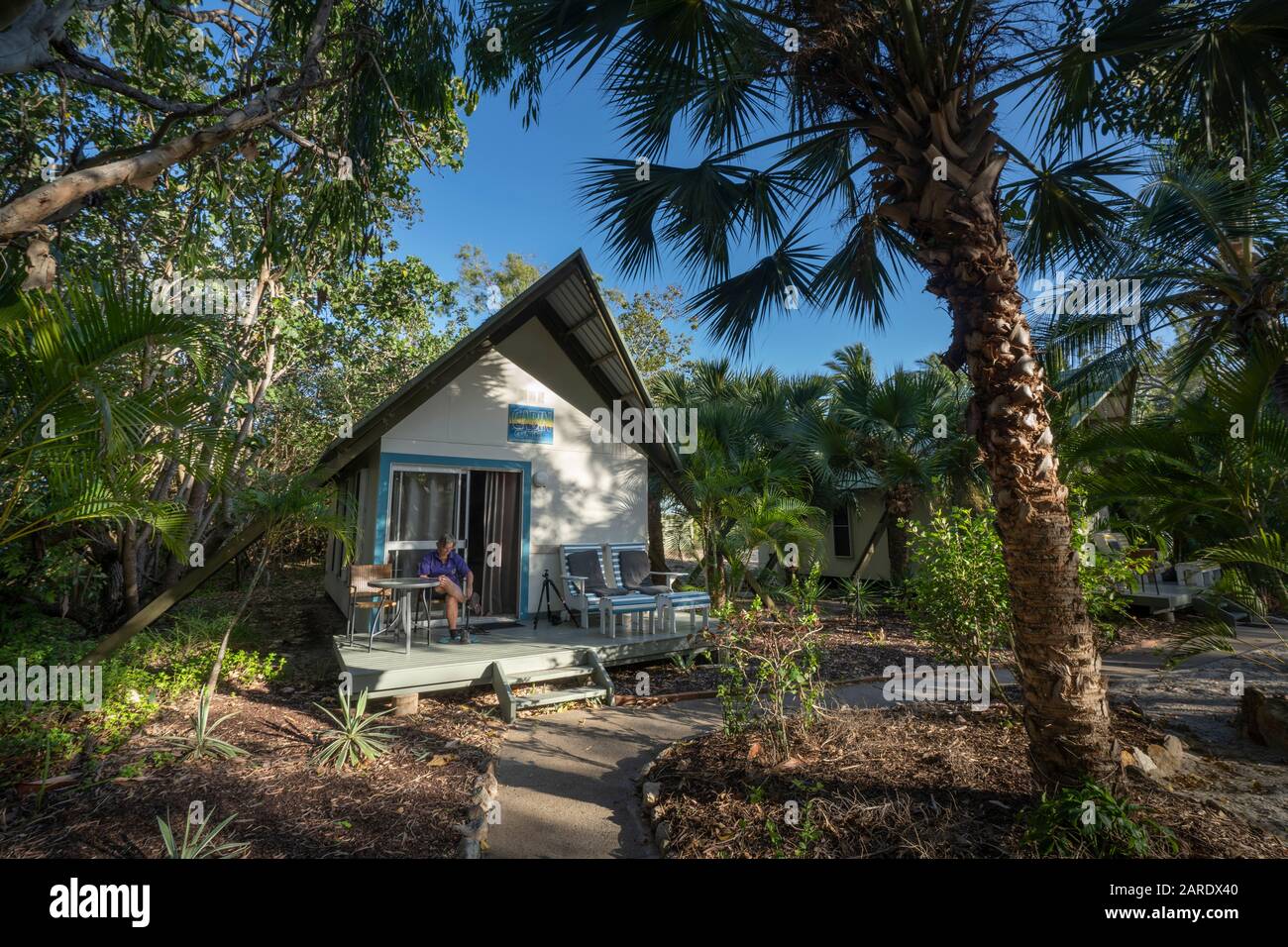 Tropical beach cabin hi-res stock photography and images - Alamy