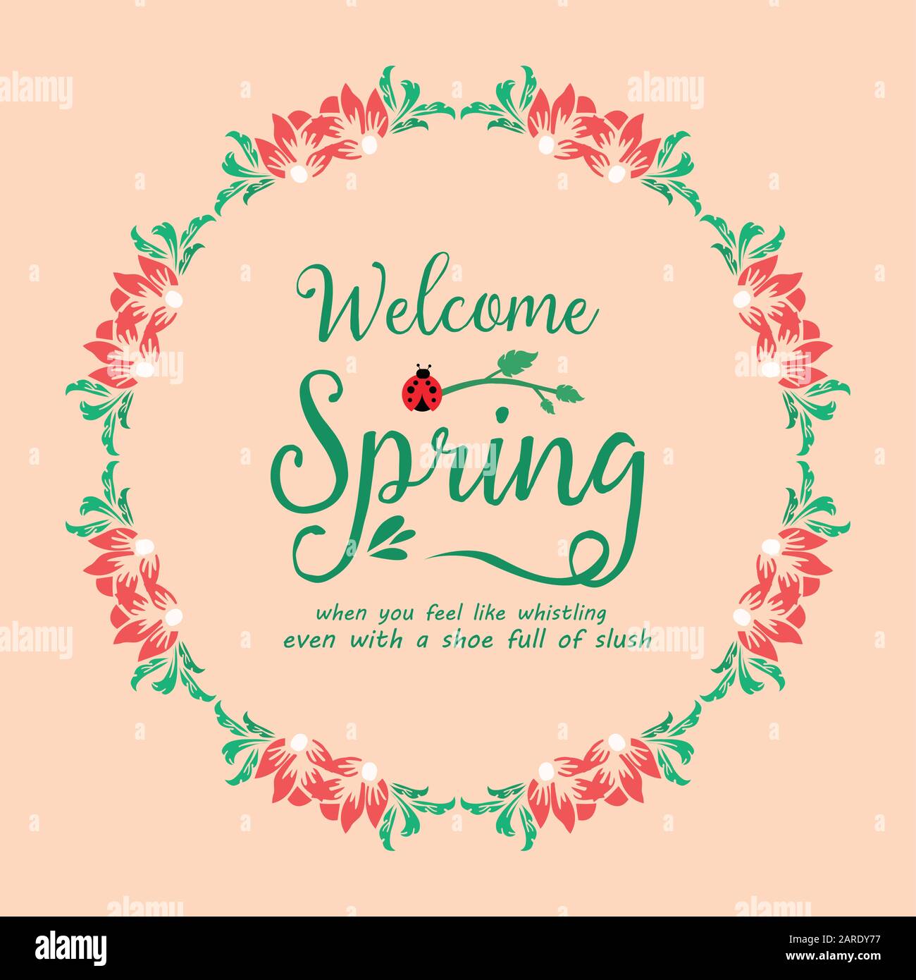 Welcome Spring Wallpaper