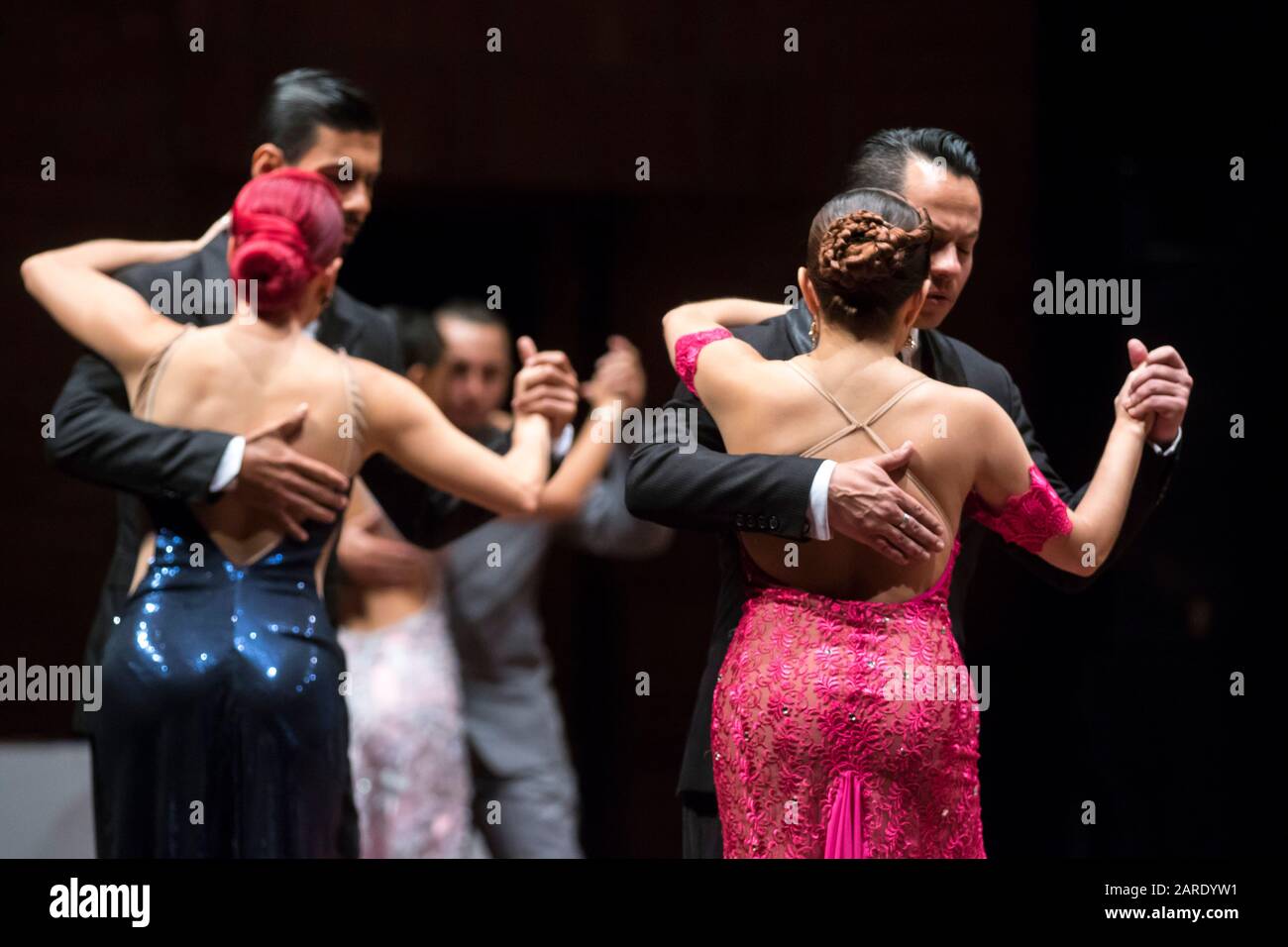 Group and couple dance contest.International Tango Festival organized ...
