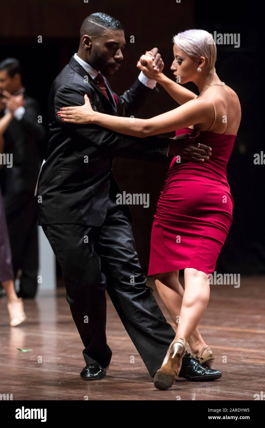 Group and couple dance contest.International Tango Festival organized ...