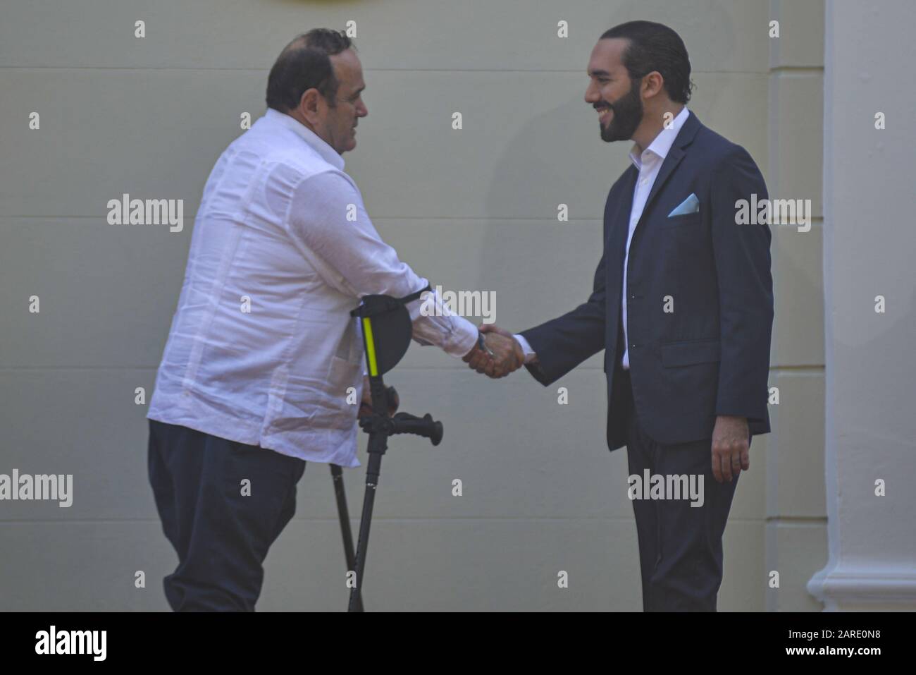 San Salvador, El Salvador. 27th Jan, 2020. ALEJANDRO GIAMMATTEI ...