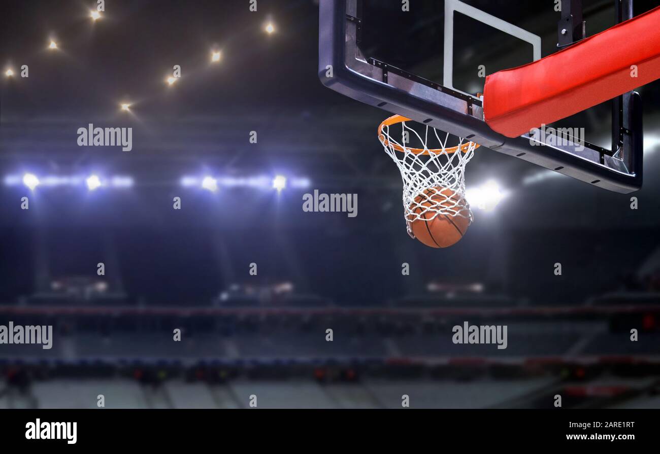 Ball in a bucket game hi-res stock photography and images - Alamy