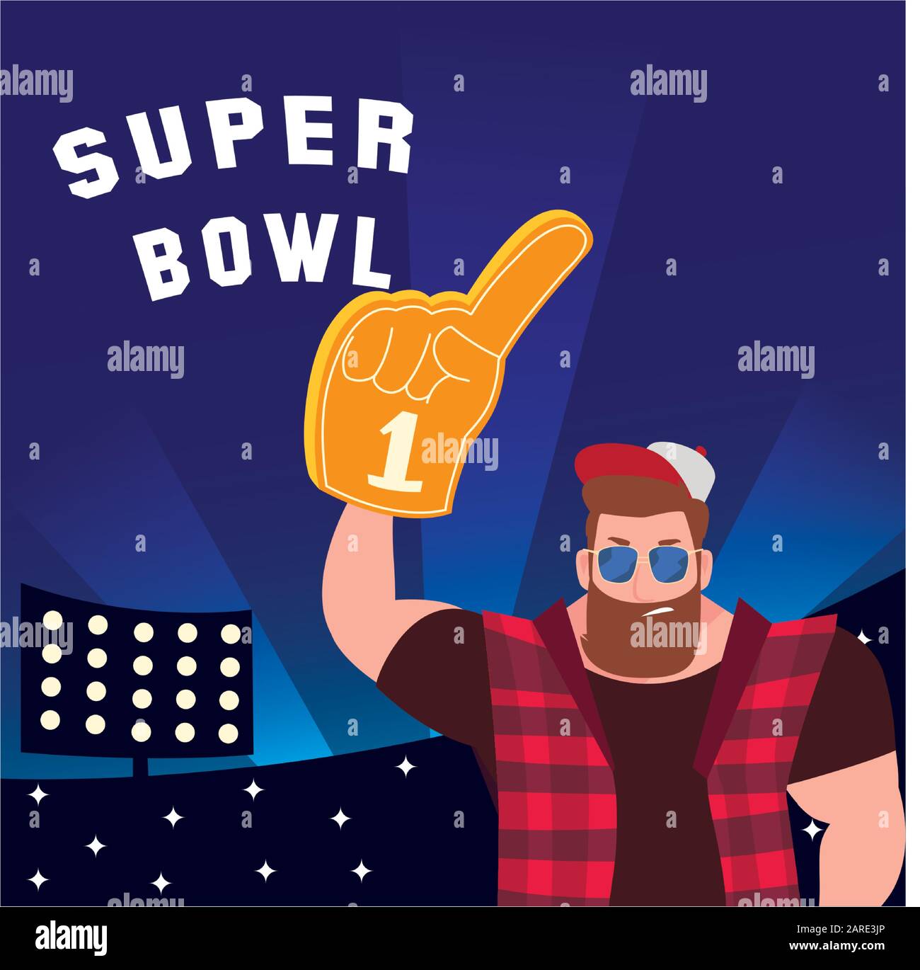 Super bowl 1 Stock Vector Images - Alamy