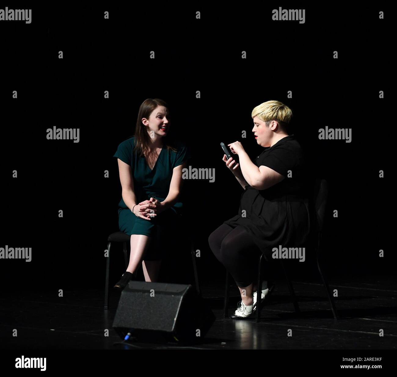 January 25, 2020, Virginia Beach, Virginia, USA: Second City members ...