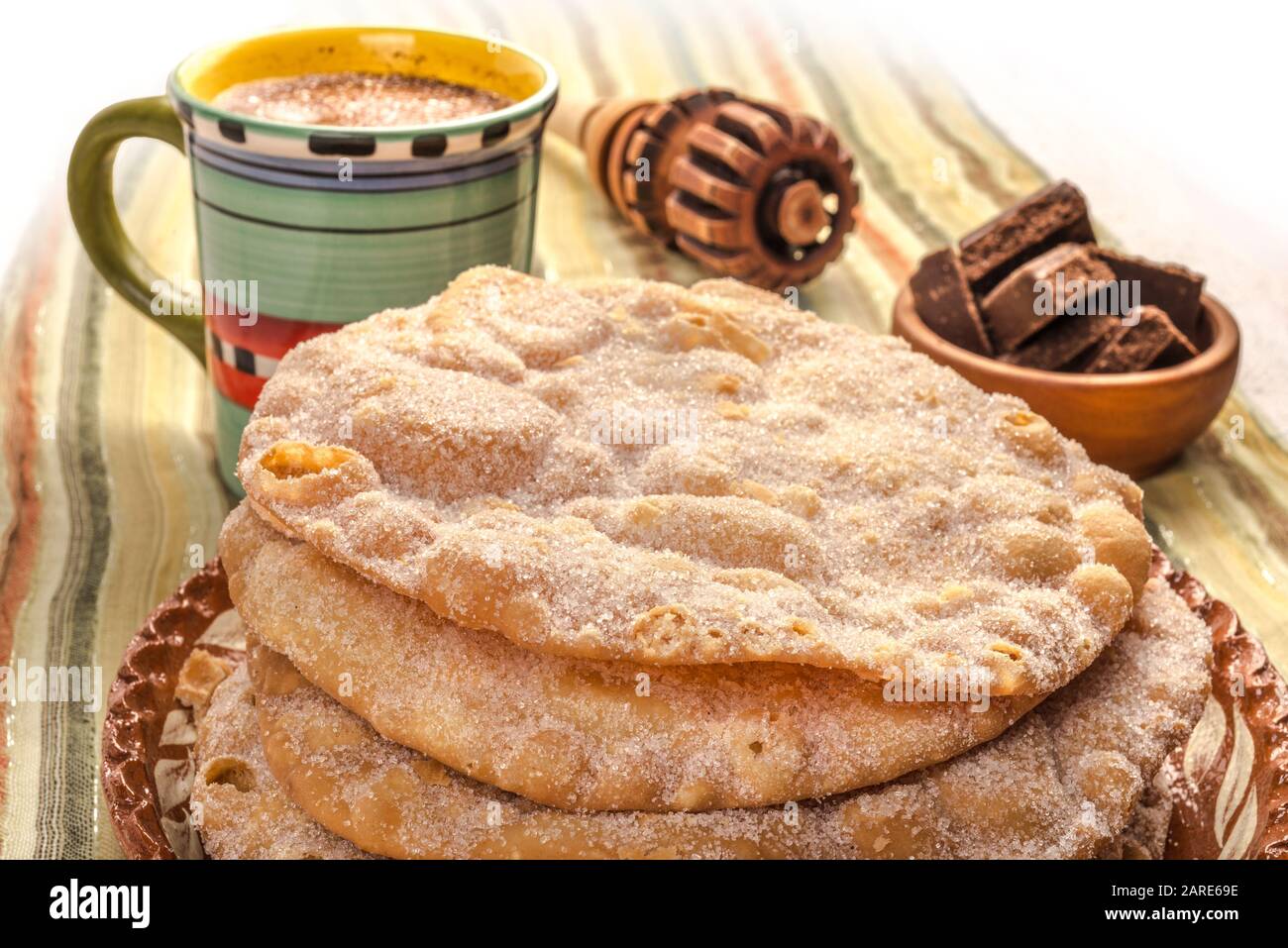 Mexican bunuelo hi-res stock photography and images - Alamy