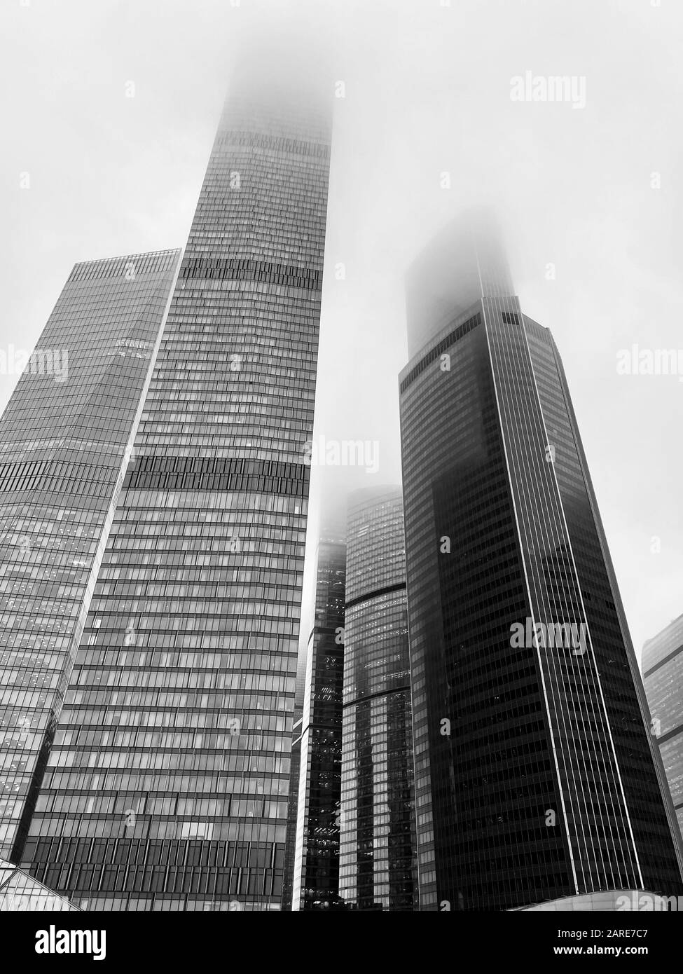 Skyscraper high rise building skyline design landmark building business ...