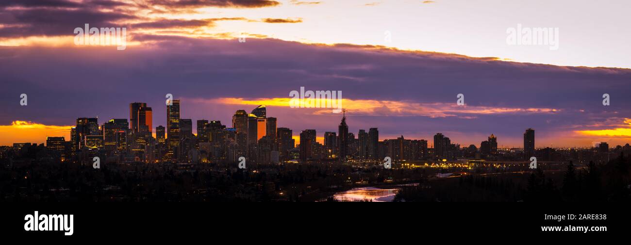 Calgary downtown viewpoint hi-res stock photography and images - Alamy