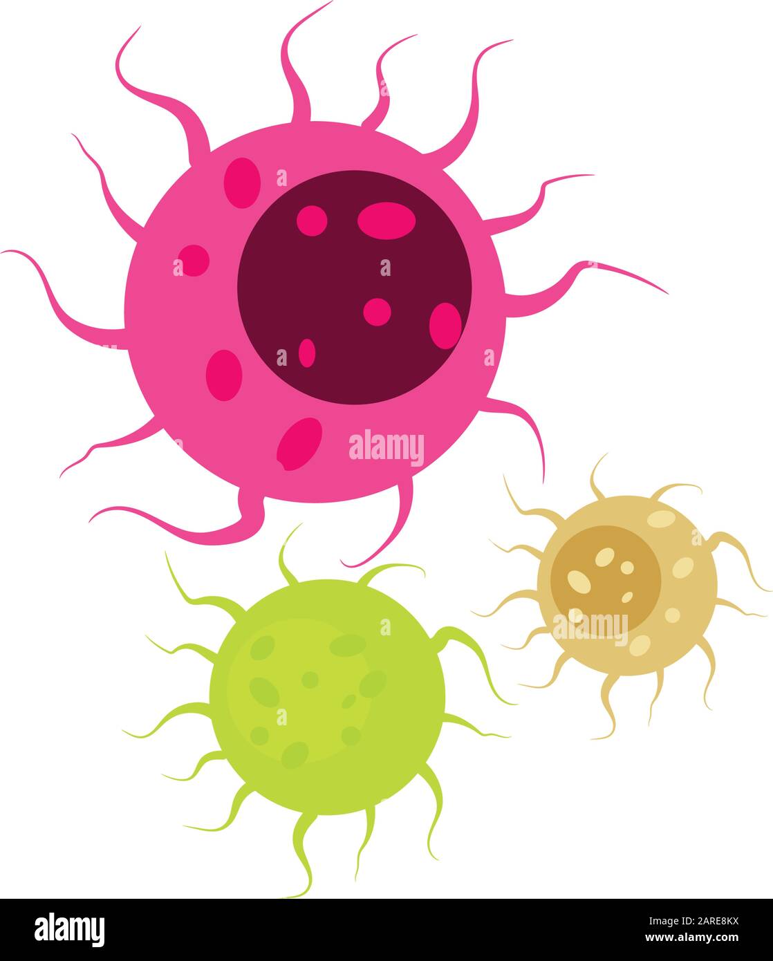 Virus vector illustration icon template design Stock Vector Image & Art ...