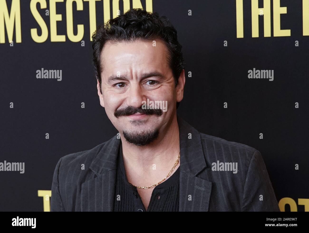 New York, United States. 27th Jan, 2020. Max Casella arrives on the red ...