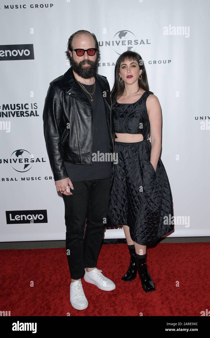 January 26, 2020, Los Angeles, California, USA: BRETT GELMAN (L) and ...