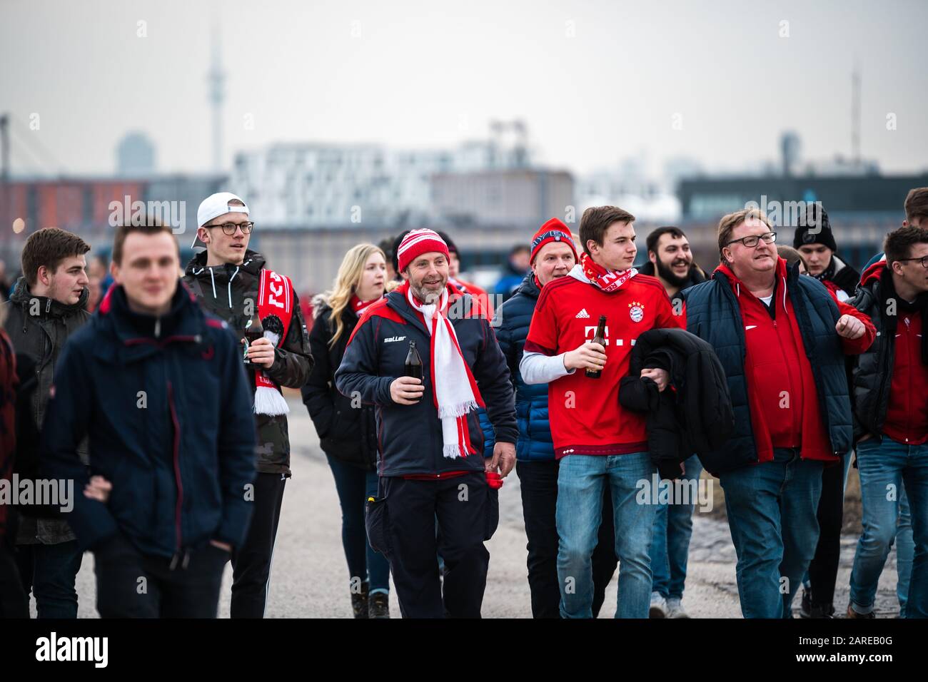 Bayern munich flag fan hi-res stock photography and images - Alamy