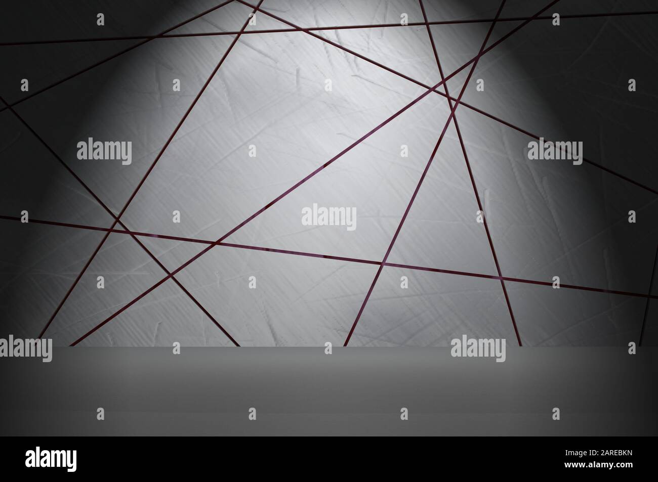 Abstract metallic and red line modern tech design background Stock ...