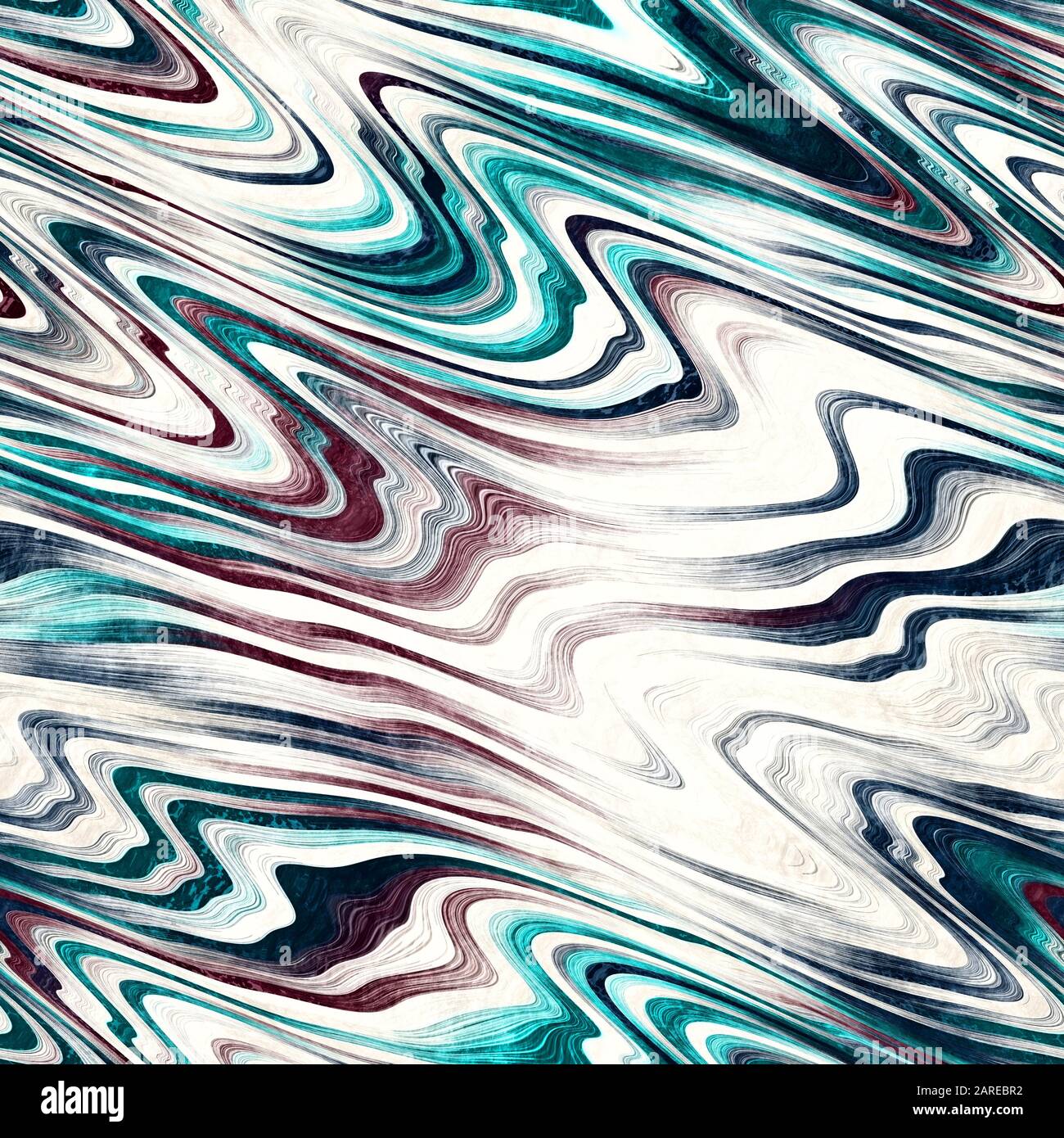 Mottled distressed noisy subtle wavy teal stripes Stock Photo - Alamy