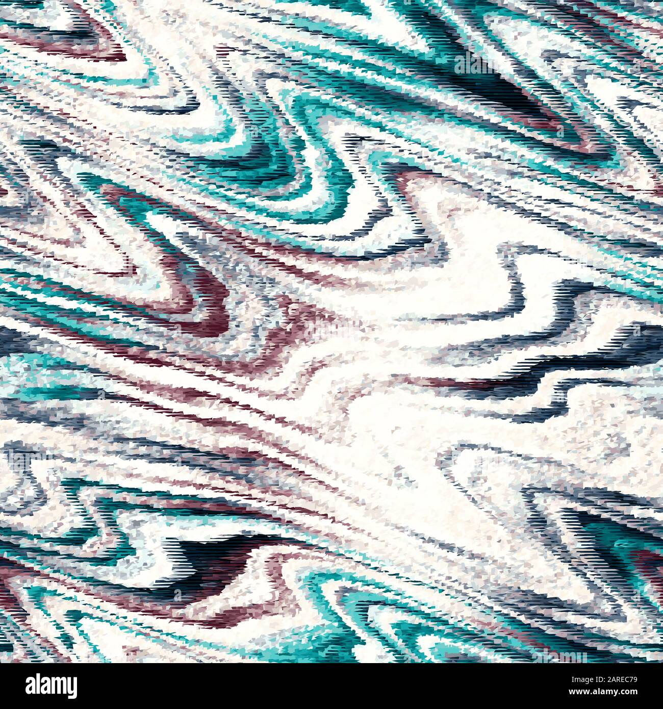 Mottled distressed noisy subtle wavy teal stripes Stock Vector Image ...