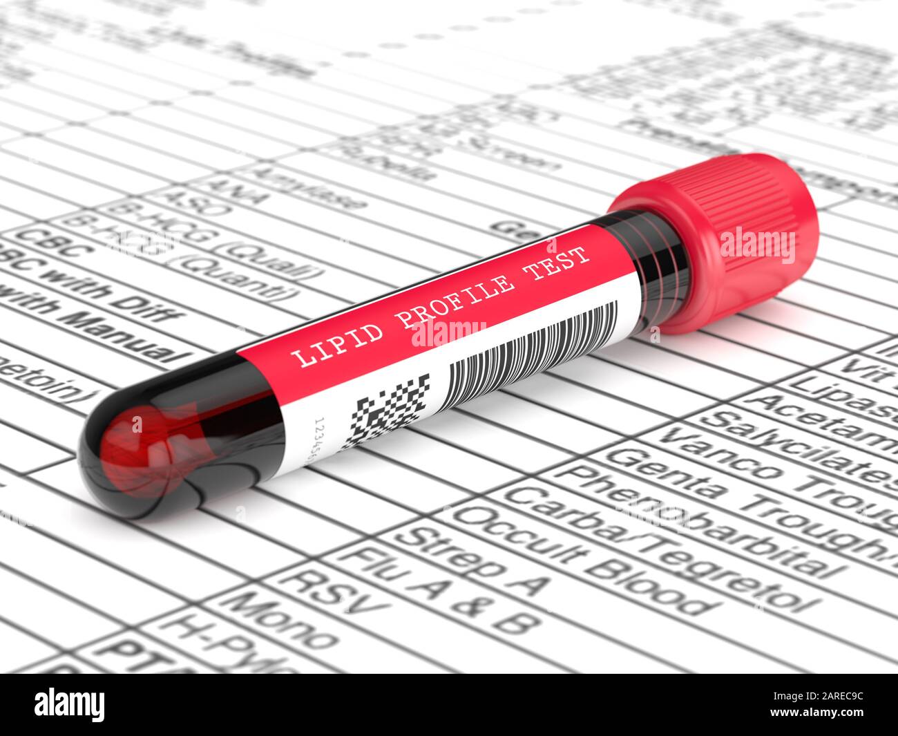 Lipid profile hi-res stock photography and images - Alamy