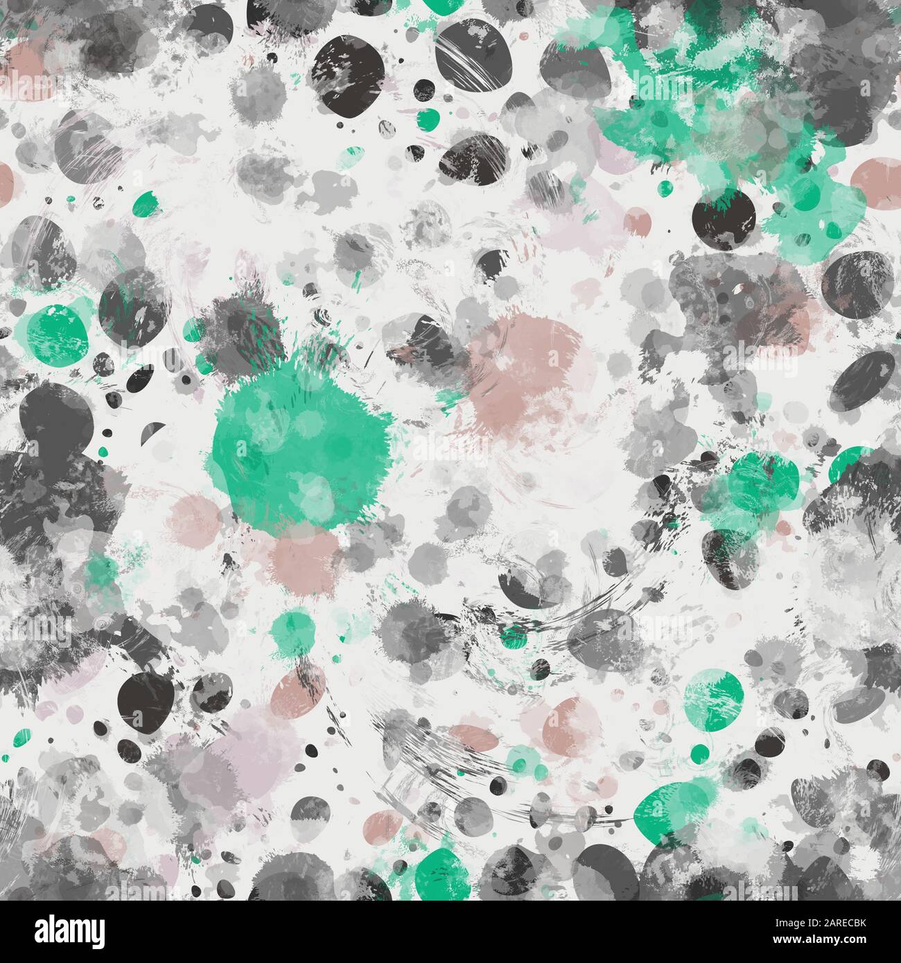 Paint splat funky splatter mess seamless pattern Stock Photo - Alamy