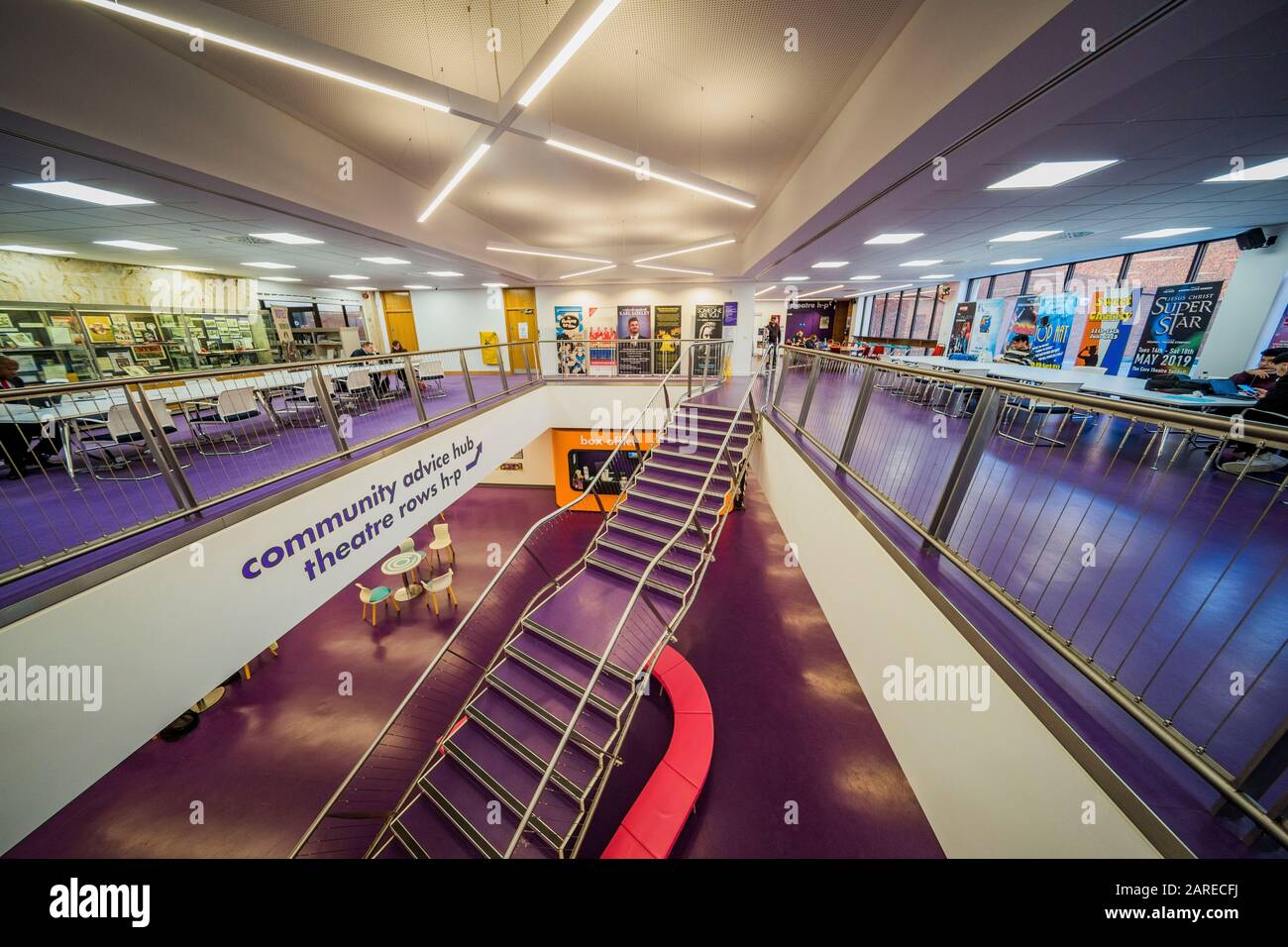 Solihull Public Library Stock Photo - Alamy