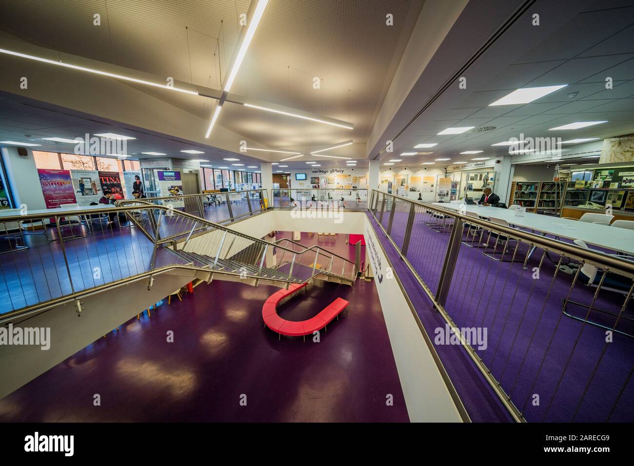 Solihull Public Library Stock Photo - Alamy