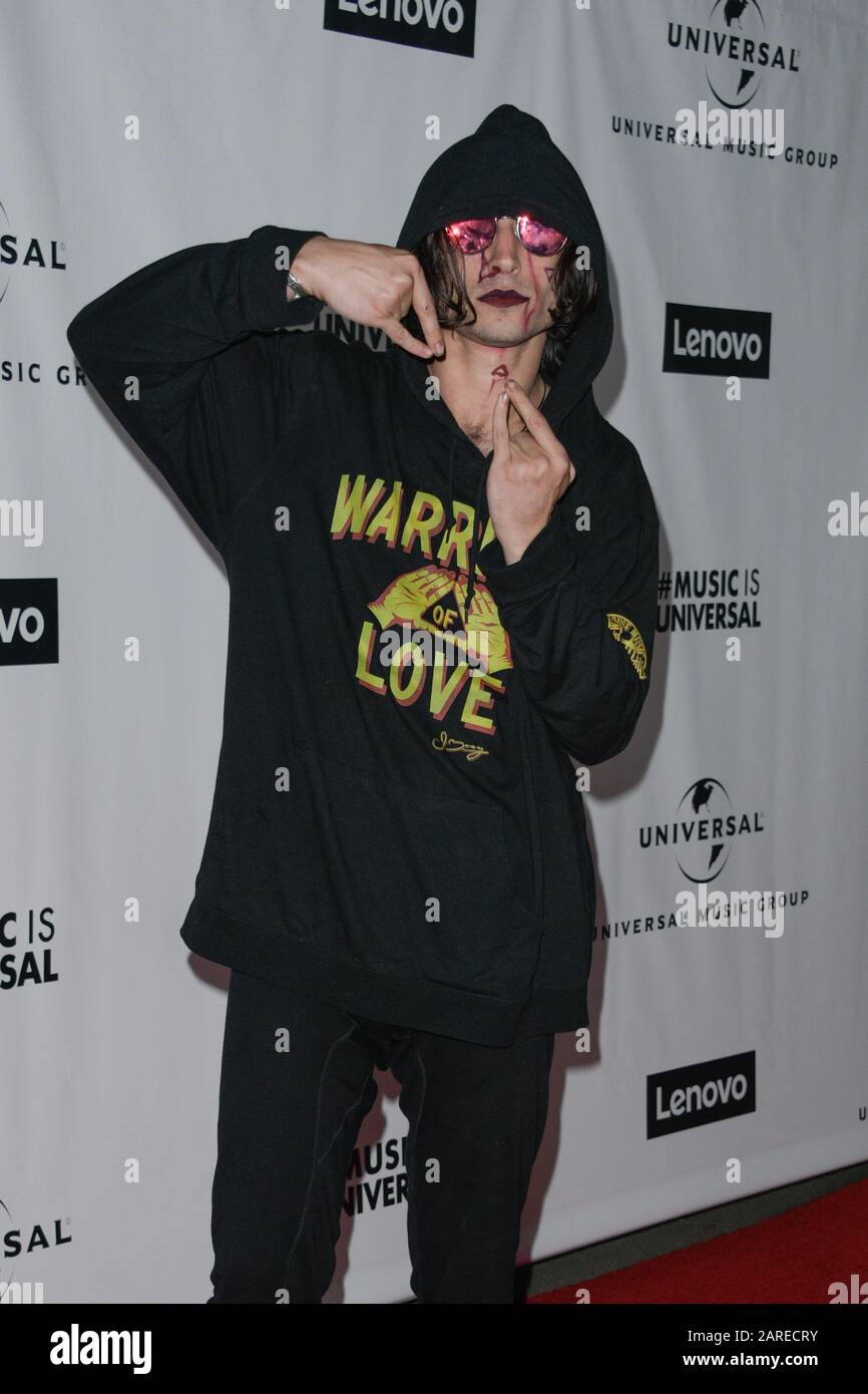 January 26, 2020, Los Angeles, California, USA: EZRA MILLER at the ...