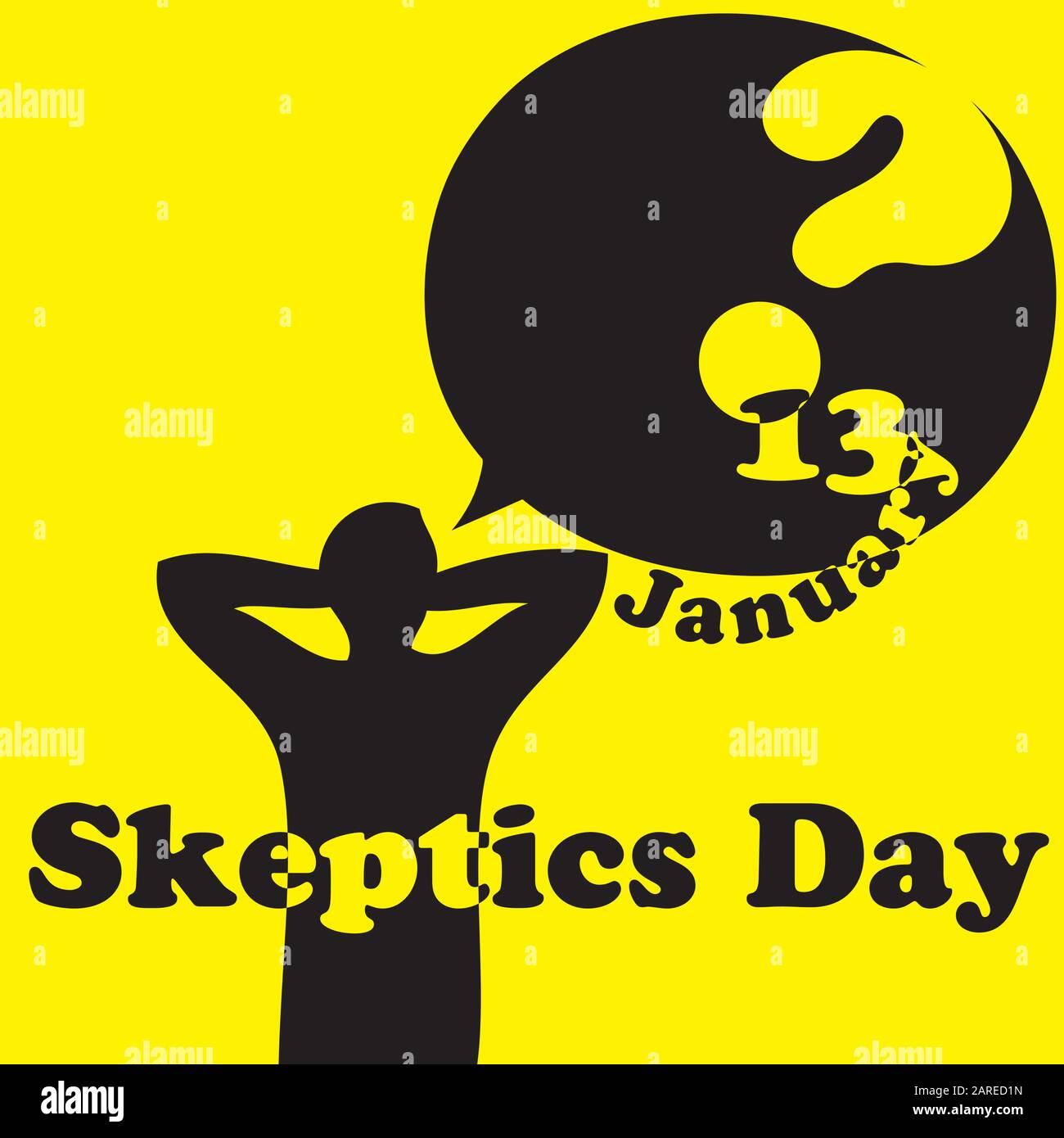 Skepticism art Stock Vector Images - Alamy