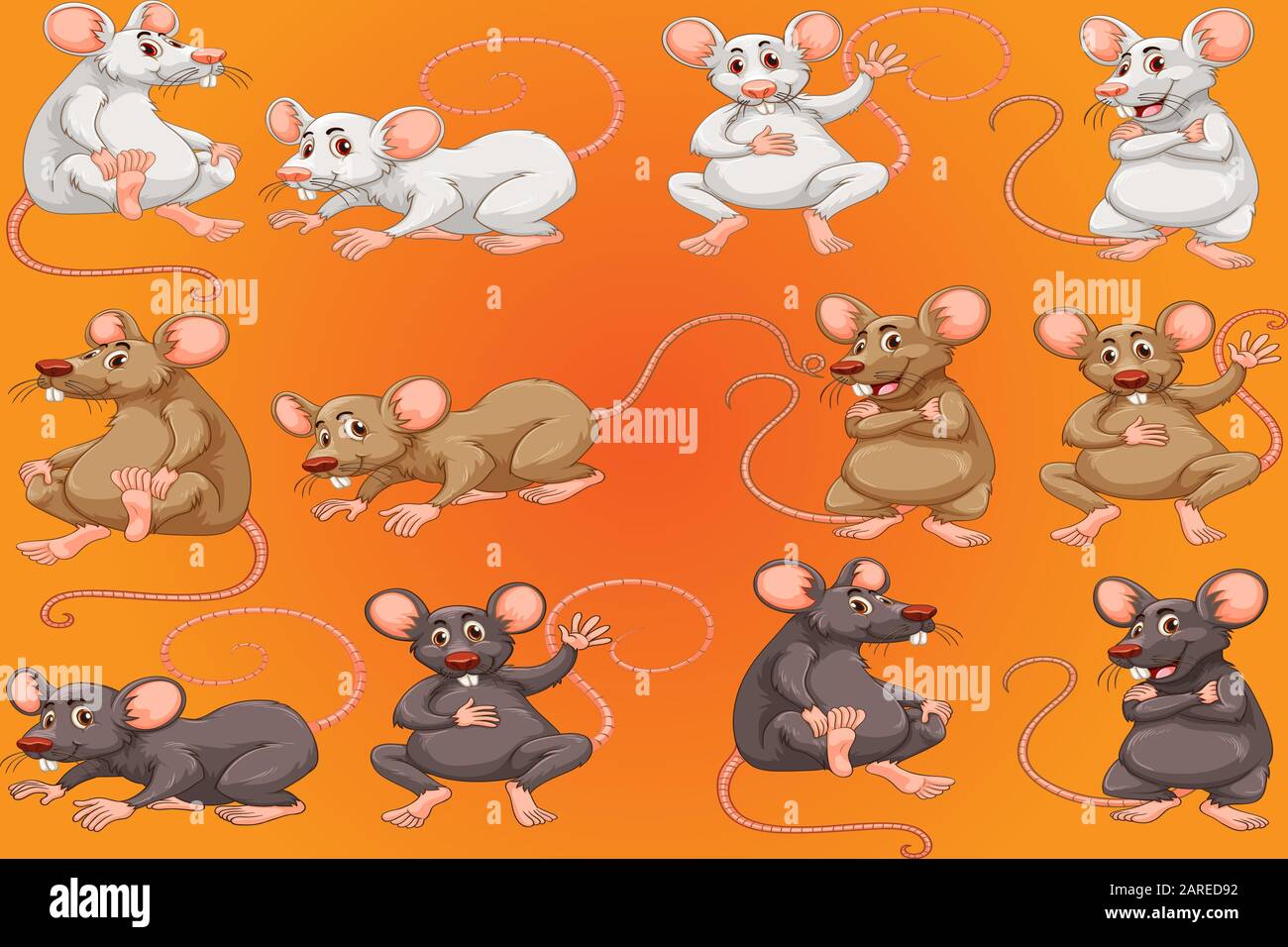 The rat race year Stock Vector Images - Alamy
