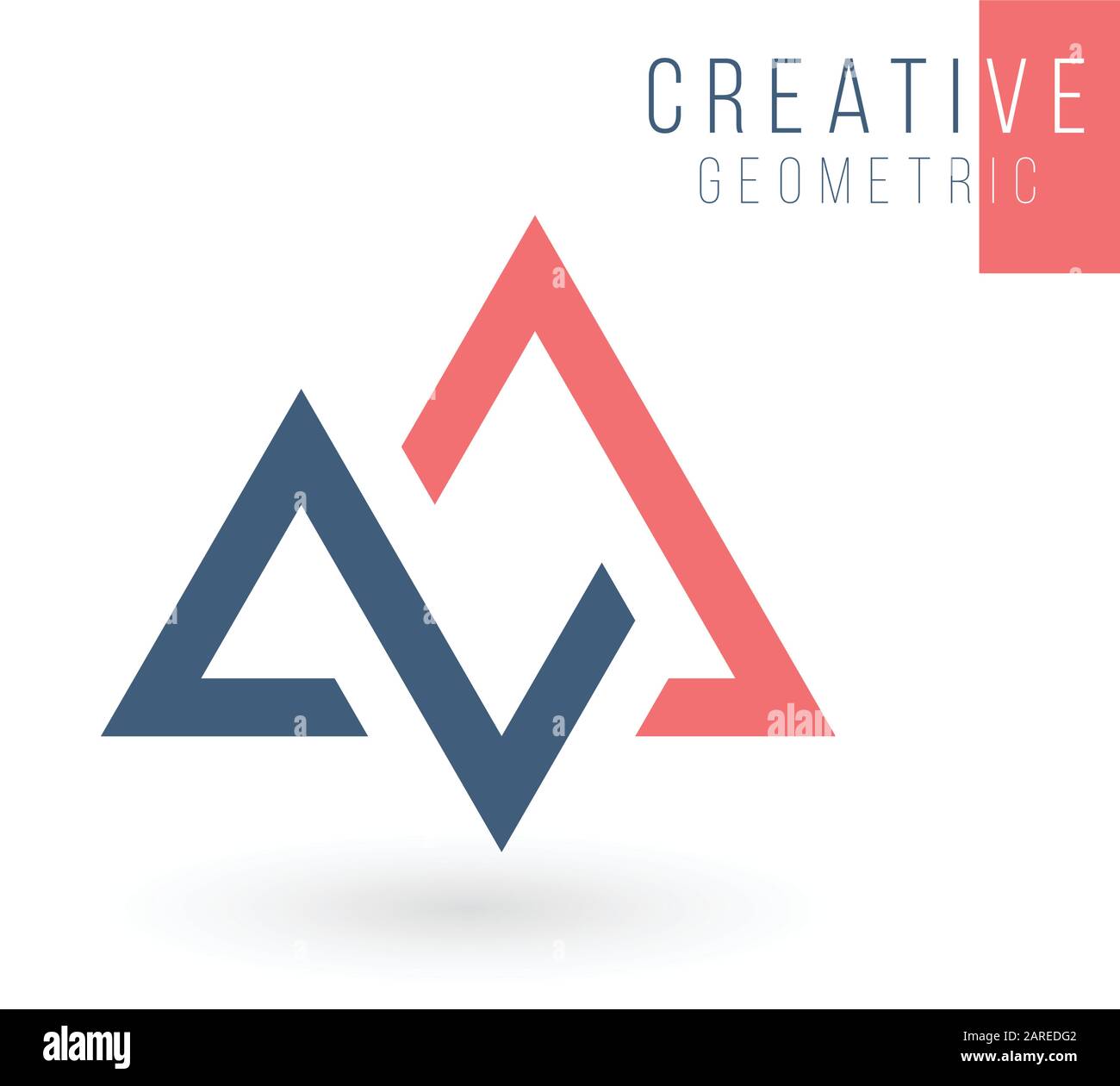 Delta down Stock Vector Images - Alamy