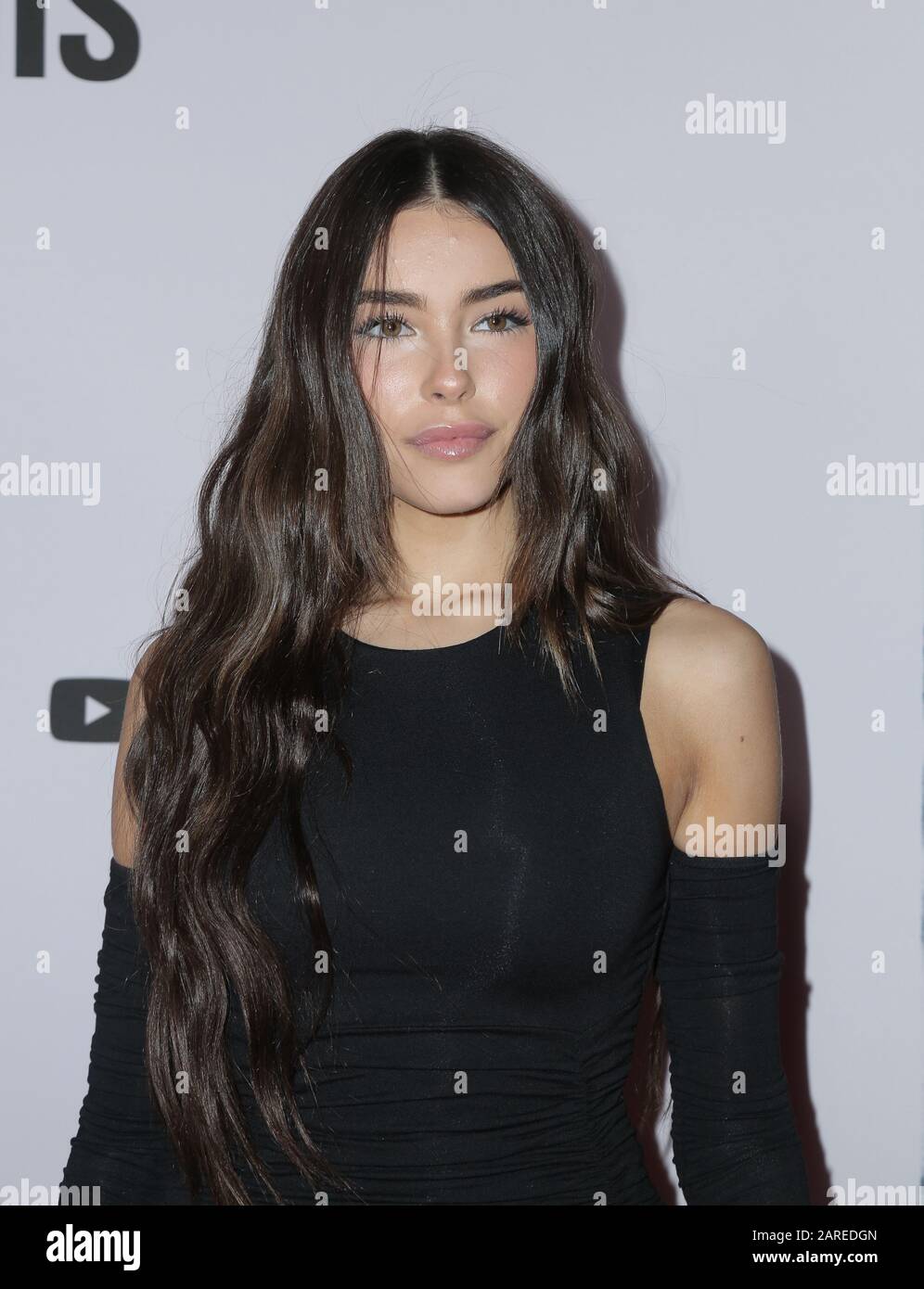 Madison Beer walking the red carpet at the Premiere Of YouTube ...