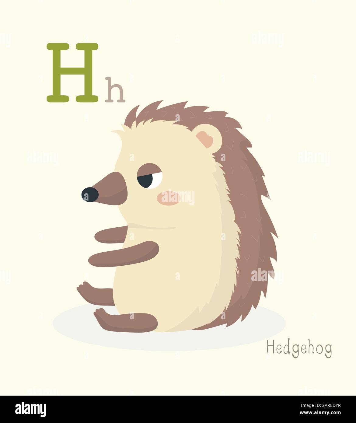 Cute Animal Alphabet Series A-Z for kids education Stock Vector Image ...