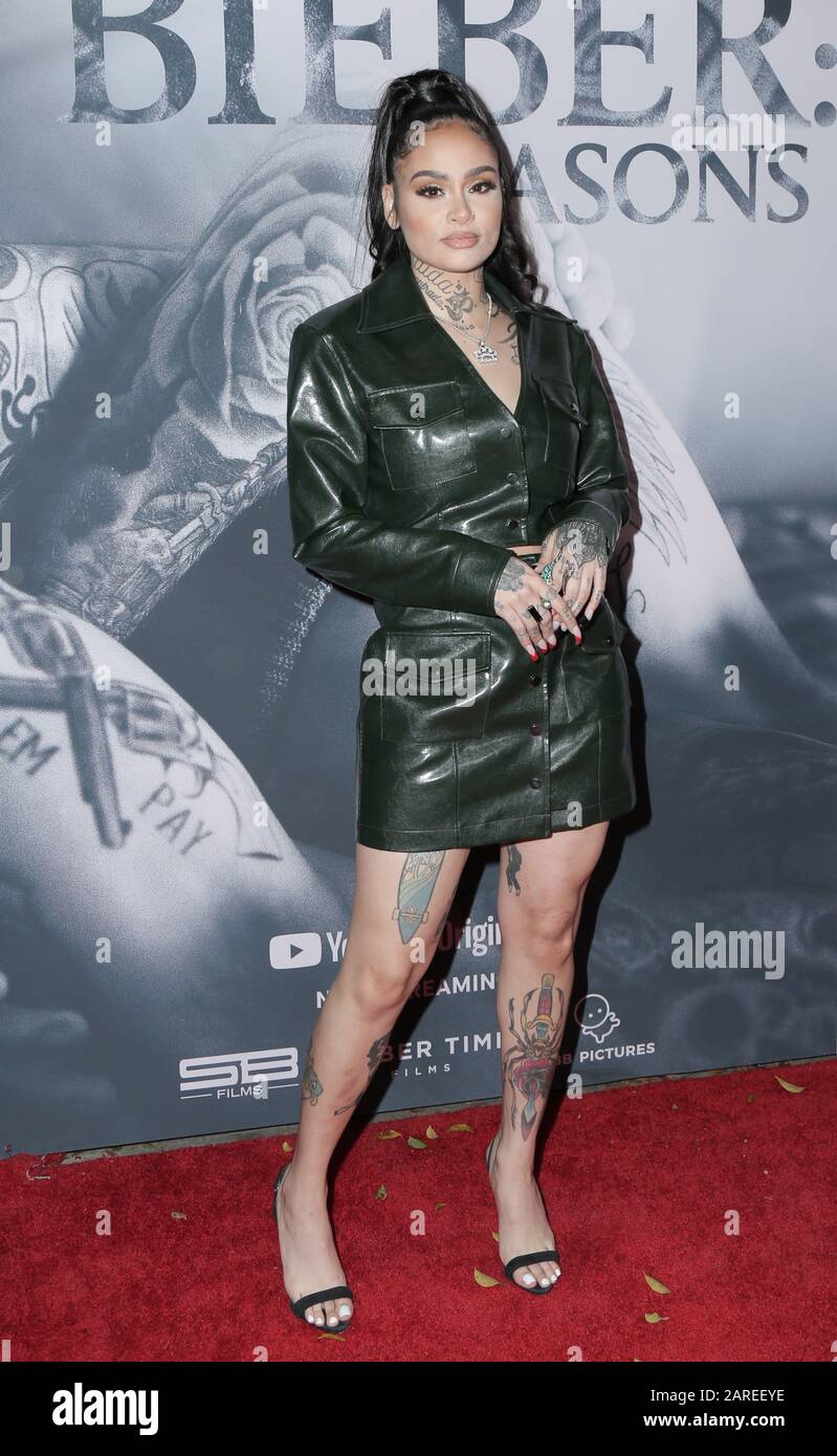 Kehlani walking the red carpet at the Premiere Of YouTube Originals ...