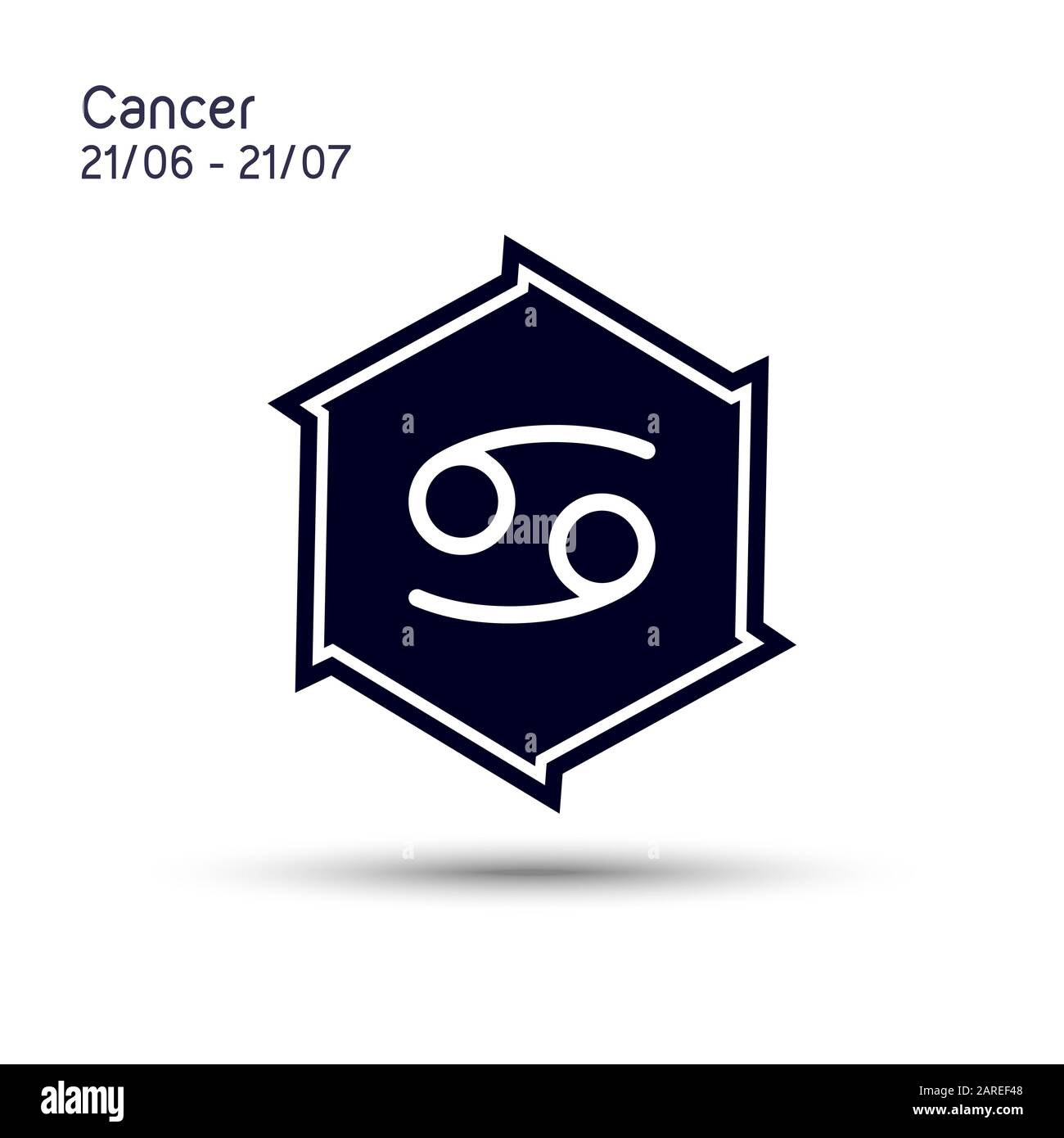 Number six icon sign symbols Cut Out Stock Images & Pictures - Alamy