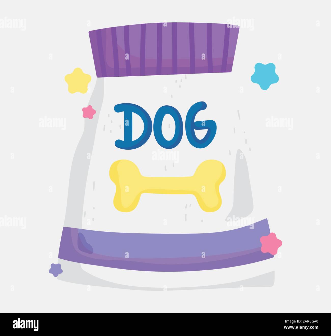 package food dog domestic cartoon animal, pets vector illustration ...