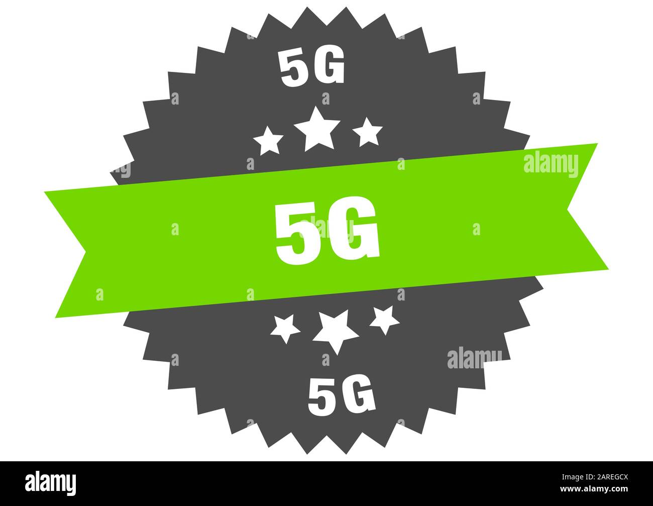 5g sign. 5g circular band label. round 5g sticker Stock Vector Image ...