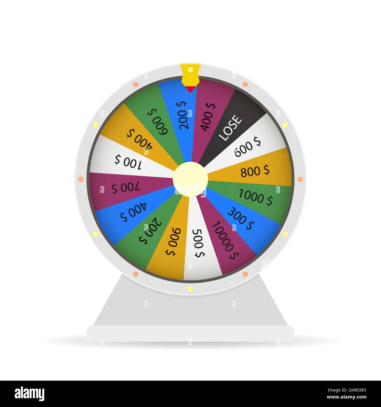 Lottery winner cartoon hi-res stock photography and images - Alamy