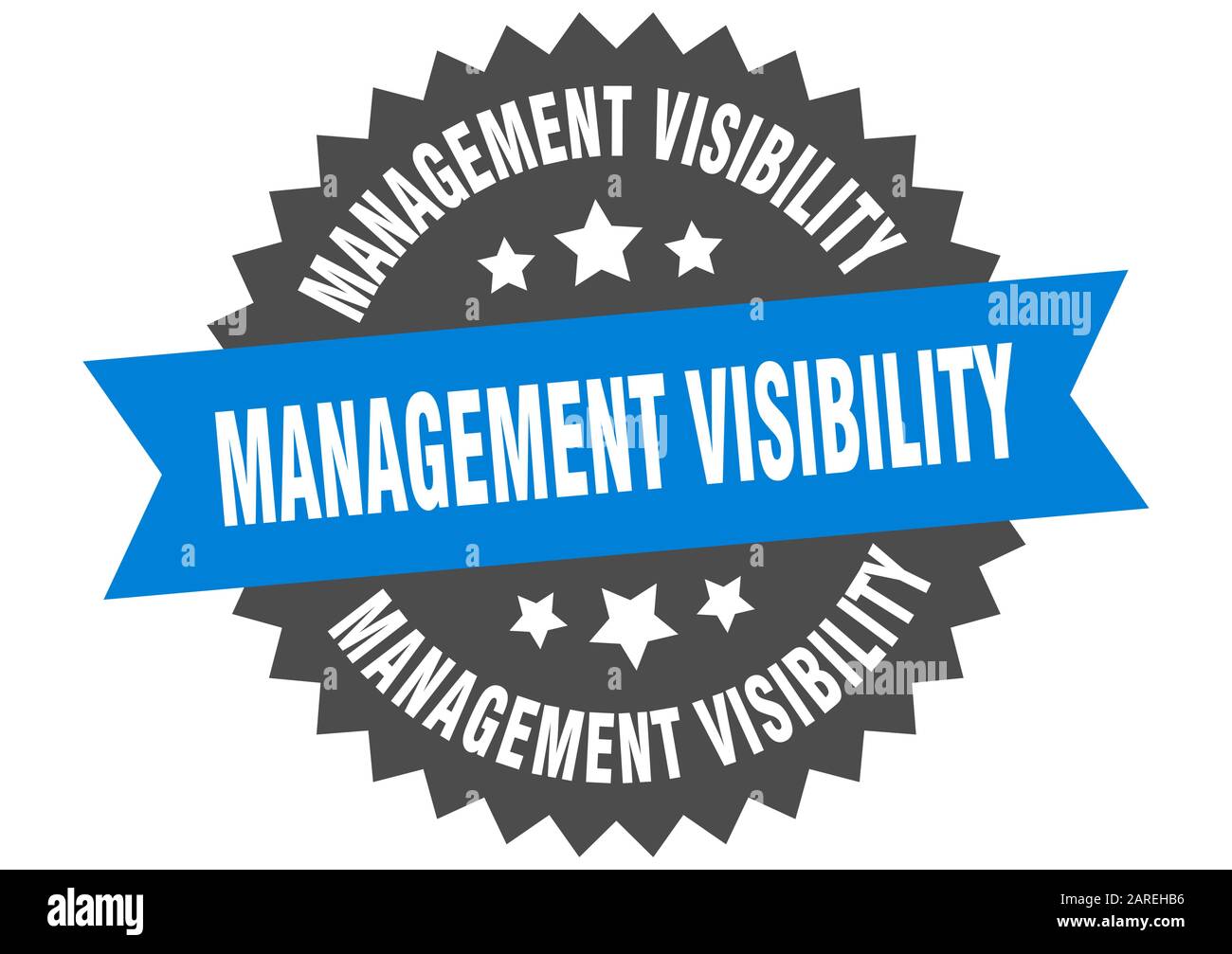 management visibility sign. management visibility circular band label ...