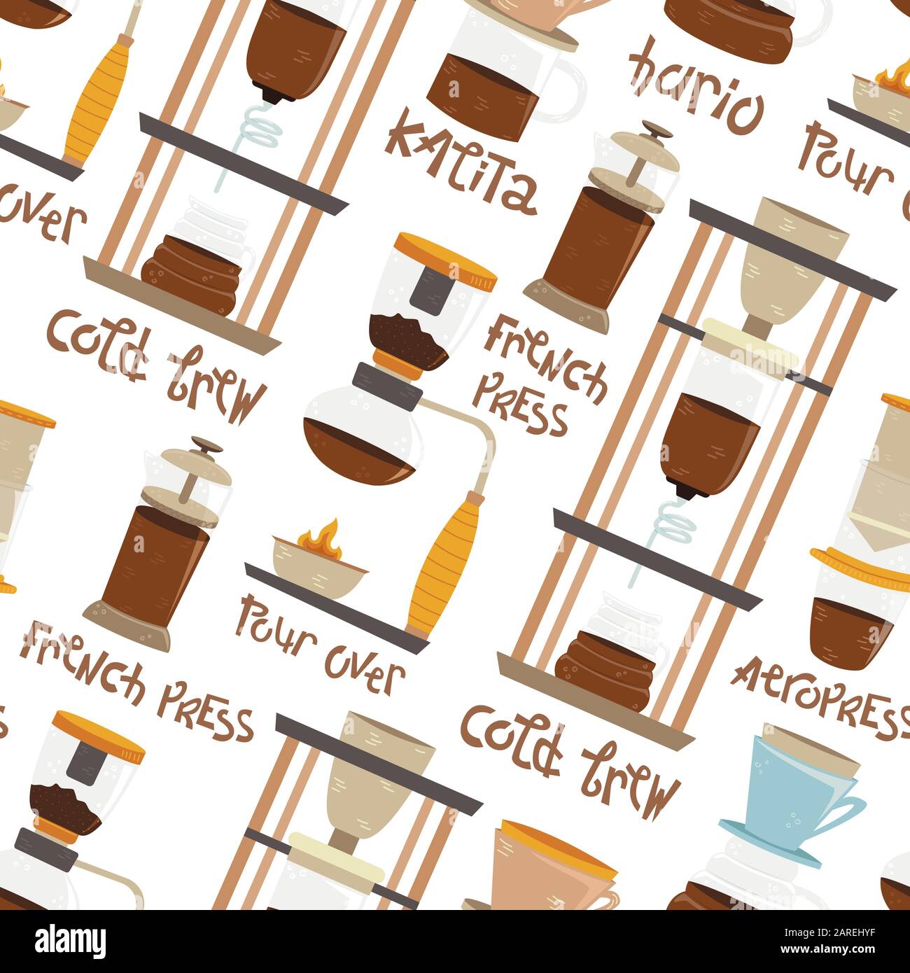 Over the brew Stock Vector Images - Alamy