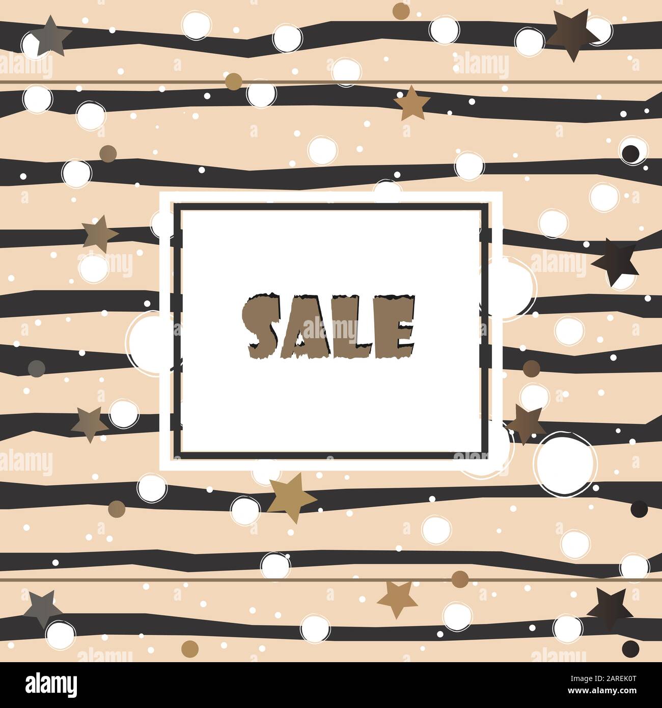 Sale promotion Card. Vector Illustration Stock Vector Image & Art - Alamy