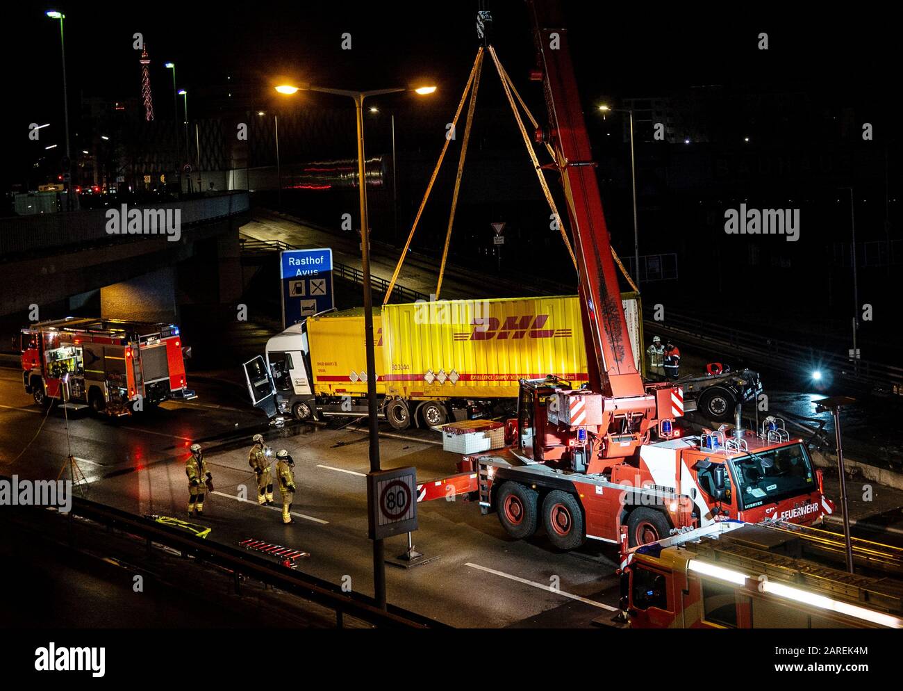 Berlin truck accident on highway hi-res stock photography and images ...