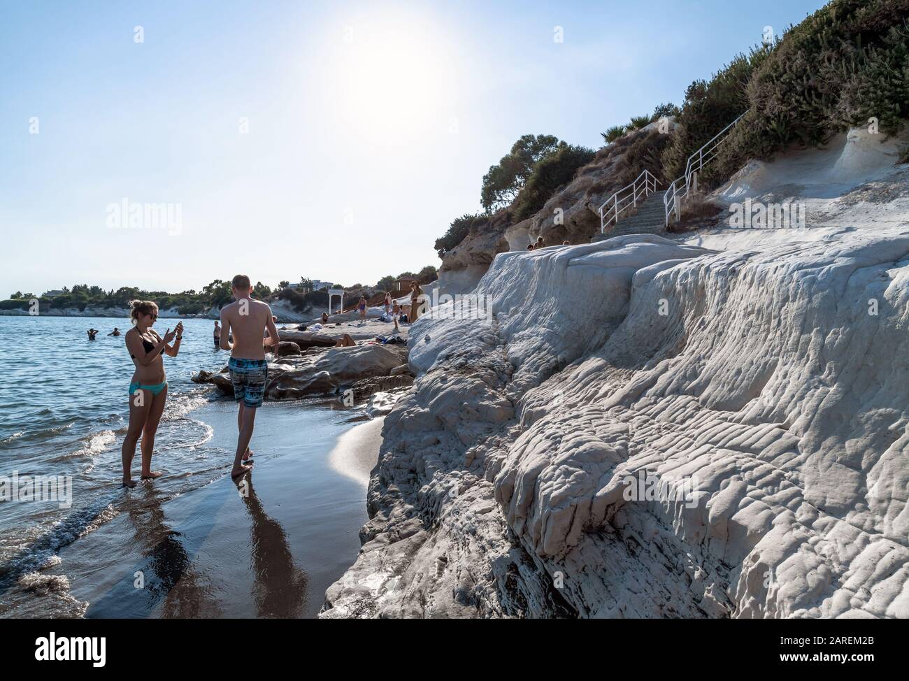 White rock water hi-res stock photography and images - Alamy