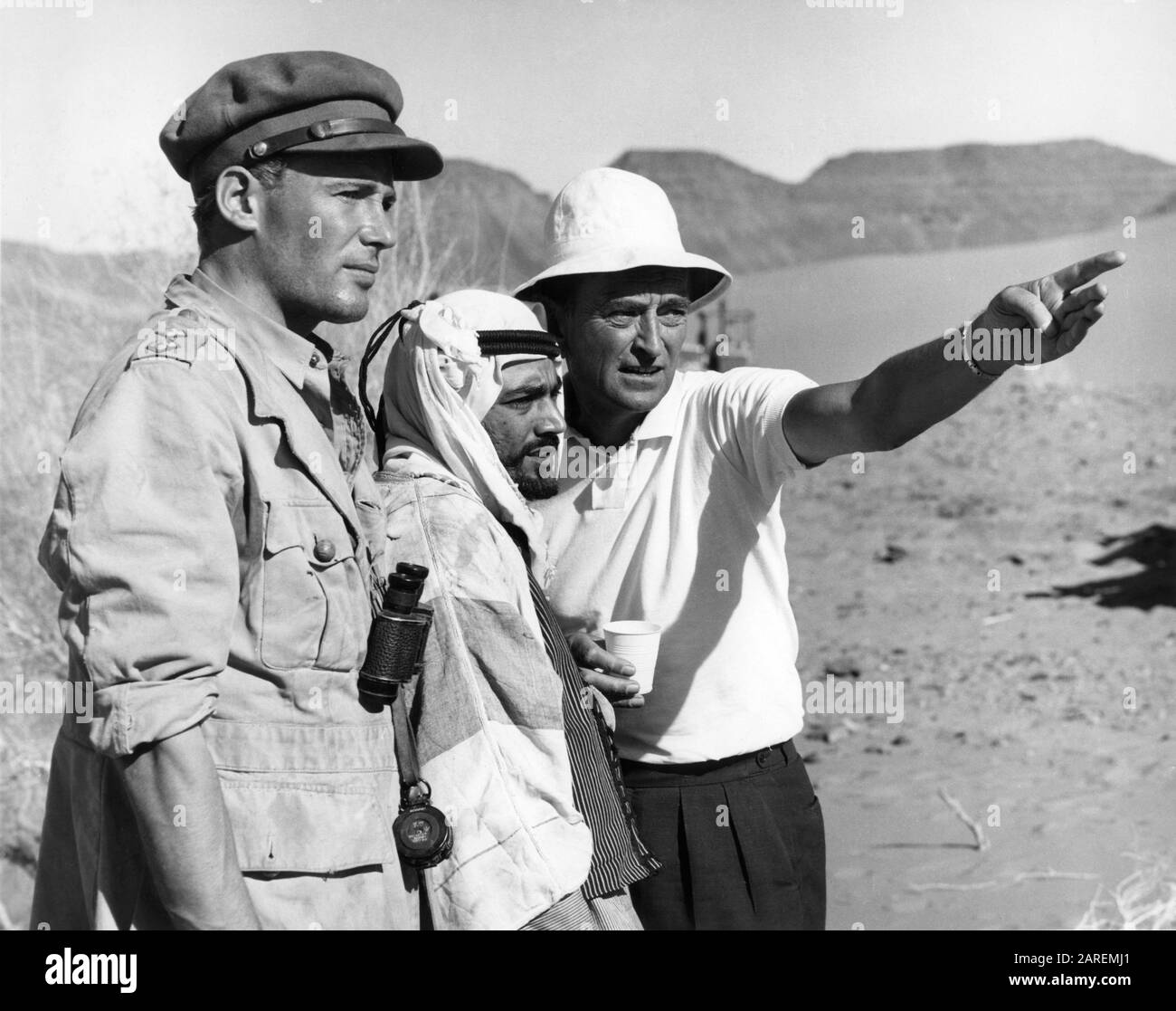 PETER O'TOOLE as T. E. Lawrence GAMIL RATIB as Majid and Director DAVID ...