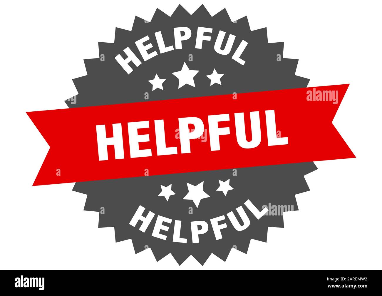 helpful sign. helpful circular band label. round helpful sticker Stock ...