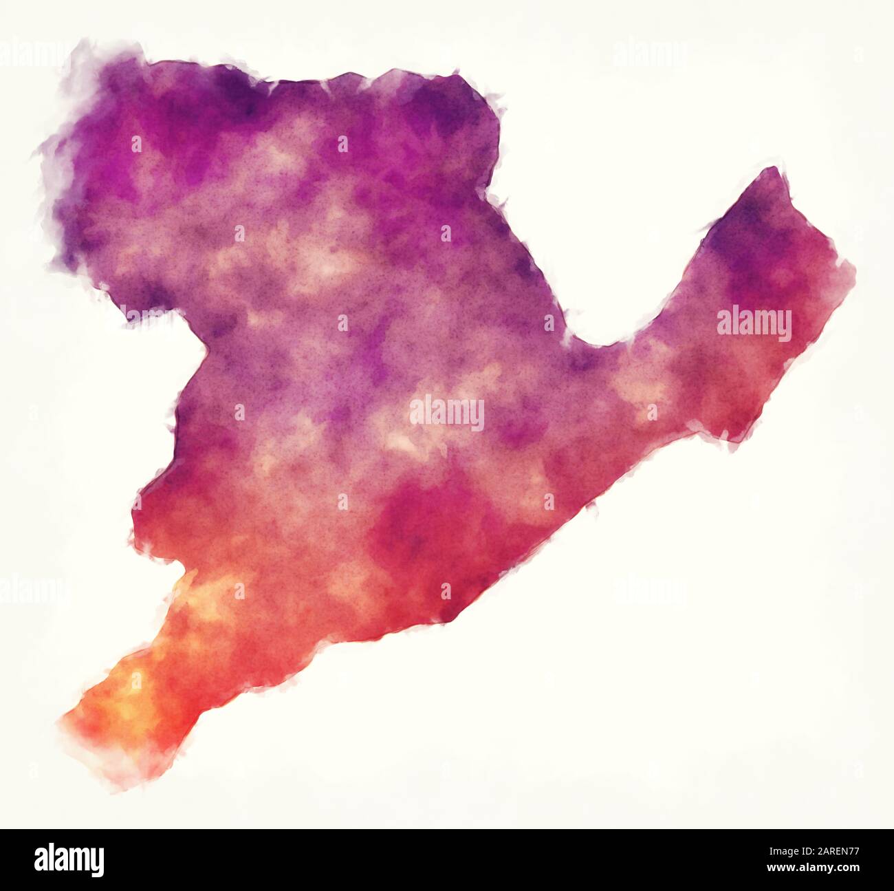 Soufriere map hi-res stock photography and images - Alamy