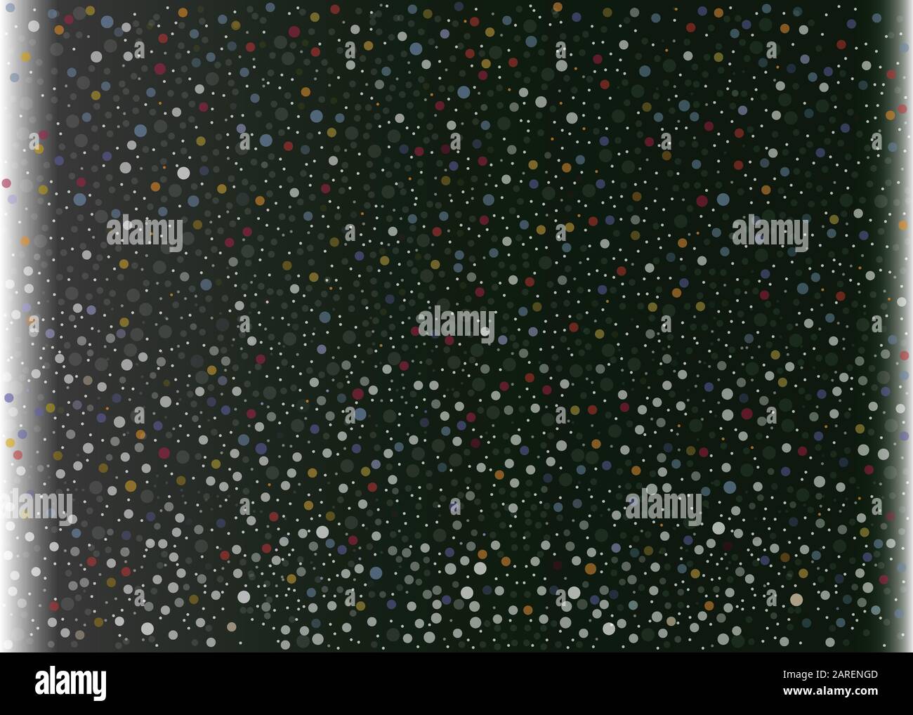 Modern dark background with barely visible transparent bubbles. Vector ...