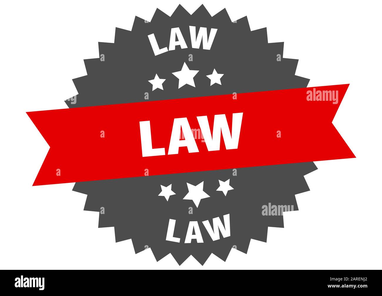 law sign. law circular band label. round law sticker Stock Vector Image ...